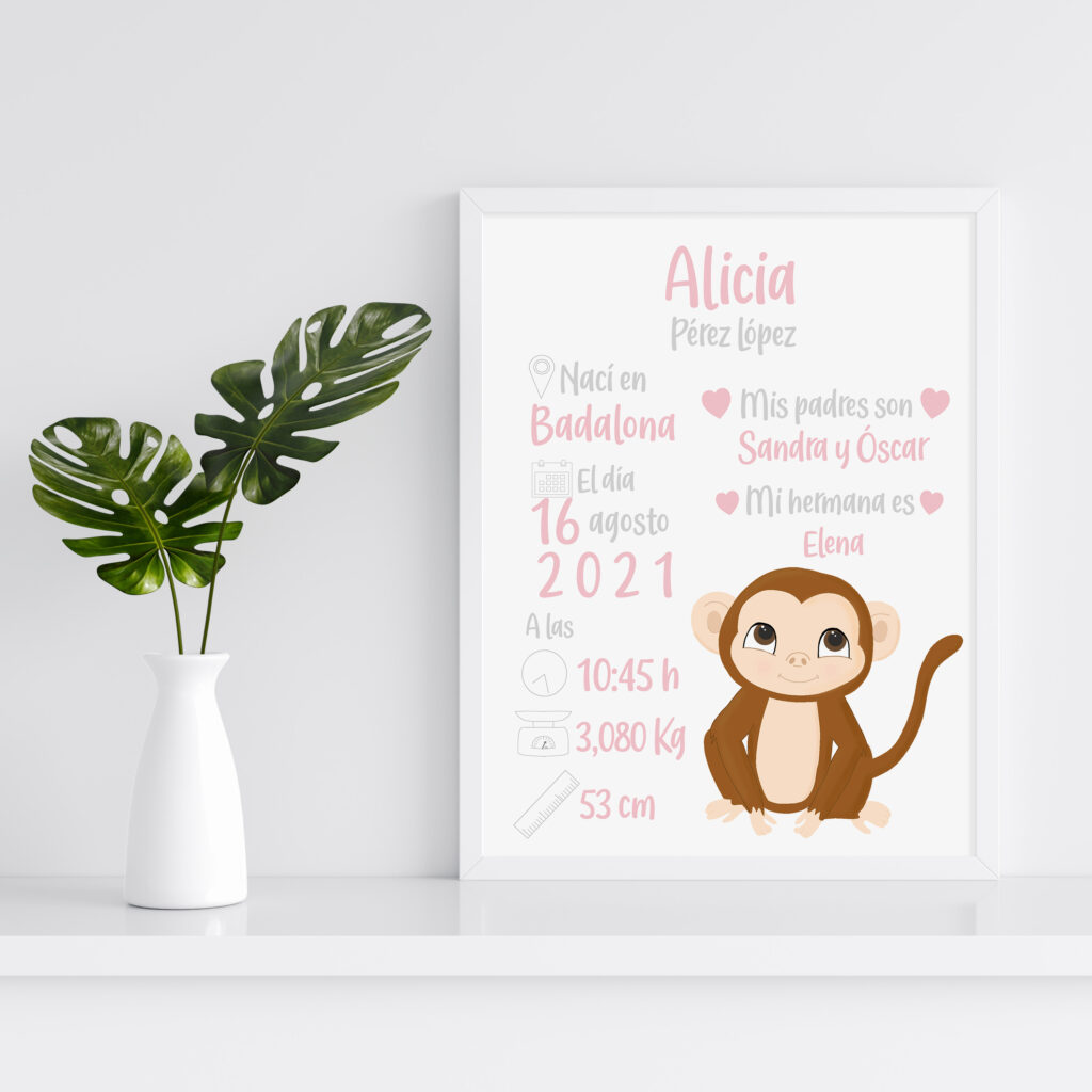 Láminas y cuadros infantiles desde 7€ - LÁMINAS CON MIMO